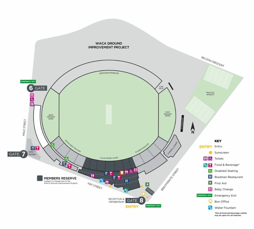 Members Match Day Information – WA Cricket Membership
